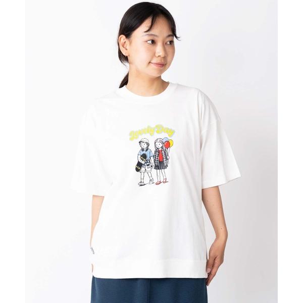 ZOZO問い合わせ番号:106099655ショップ:gym master，ジムマスターブランド:gym master，ジムマスター商品名:6.2oz ピグメントLovely DayビッグTEEカテゴリ:トップス>Tシャツ/カットソーブ...
