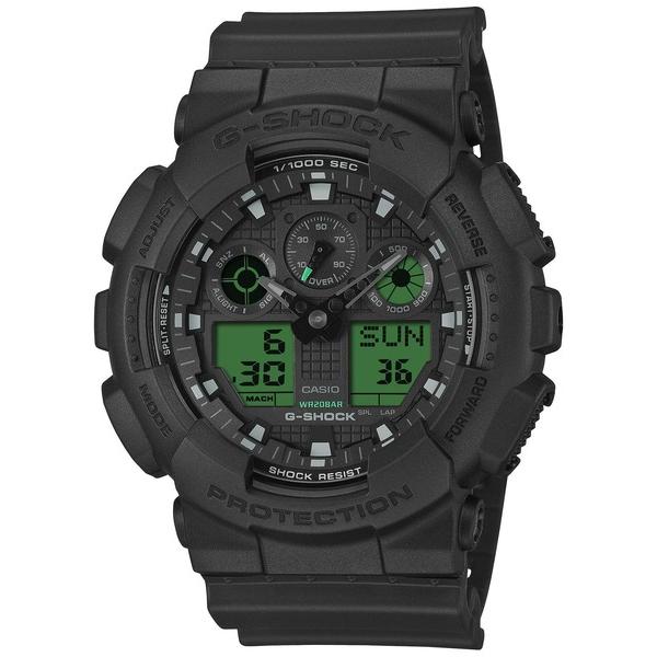 ZOZO問い合わせ番号:106099931ショップ:CASIO，カシオブランド:G-SHOCK，ジーショック商品名:BLACK AND ELECTRO GREEN / GA-100BEG-1AJFカテゴリ:腕時計>アナログ腕時計ブラン...