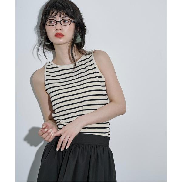ZOZO問い合わせ番号:106100010ショップ:Auntie Rosa，アンティローザブランド:THE YOn，ザヨン商品名:アメスリサマーニットタンクカテゴリ:トップス>タンクトップブランド品番:TY00000499素材:レーヨ...
