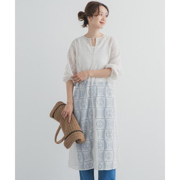 ZOZO問い合わせ番号:106135649ショップ:URBAN RESEARCH DOORS，アーバン リサーチ ドアーズブランド:URBAN RESEARCH DOORS，アーバンリサーチドアーズ商品名:レースワンピースカテゴリ:ワンピー...