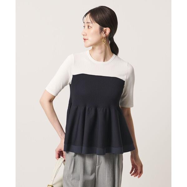 ZOZO問い合わせ番号:106135943ショップ:UNITED ARROWS，ユナイテッドアローズブランド:UNITED ARROWS，ユナイテッドアローズ商品名:ビスチェ コンビ ニット ‐ウォッシャブル‐カテゴリ:トップス>ニッ...