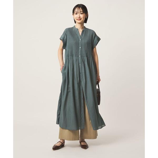 ZOZO問い合わせ番号:106136070ショップ:green label relaxing，グリーンレーベル リラクシングブランド:green label relaxing，グリーンレーベルリラクシング商品名:ピンタック ワンピースカテゴ...