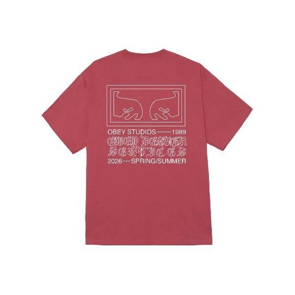 ZOZO問い合わせ番号:106136508ショップ:Kinetics，キネティクスブランド:OBEY，オベイ商品名:OBEY DESIGN SERVICES（オベイ デザイン サービスズ）カテゴリ:トップス>Tシャツ/カットソーブラン...
