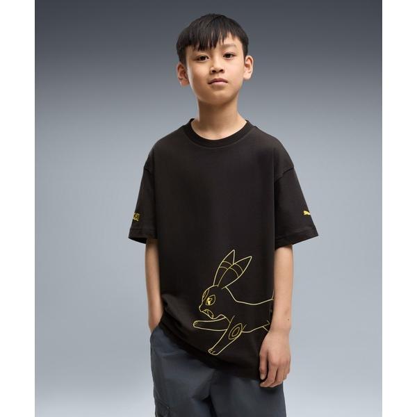 ZOZO問い合わせ番号:106136602ショップ:PUMA STORE ZOZO，プーマストアゾゾブランド:PUMA，プーマ商品名:PUMA プーマ キッズ PUMA x ポケモン リラックスド グラフィック 半袖 Tシャツカテゴリ:トッ...
