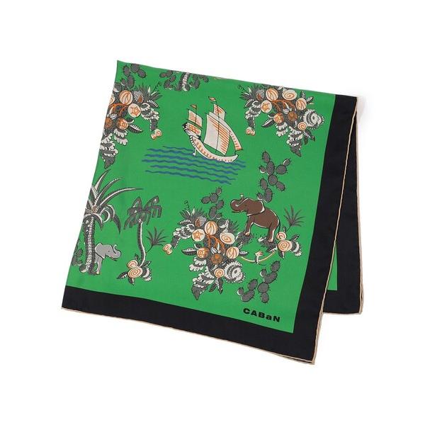 ZOZO問い合わせ番号:106136848ショップ:TOMORROWLAND，トゥモローランドブランド:CABaN，キャバン，TOMORROWLAND，トゥモローランド商品名:Zoo シルクプリントスカーフカテゴリ:財布/小物>バンダ...