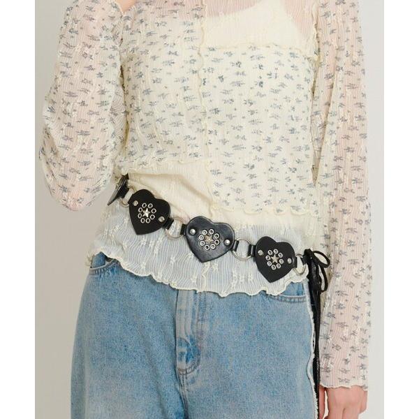 ZOZO問い合わせ番号:106136952ショップ:w closet，ダブルクローゼットブランド:w closet，ダブルクローゼット商品名:ハートリングベルトカテゴリ:ファッション雑貨>ベルトブランド品番:WCZ1061314A00...
