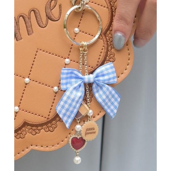 ZOZO問い合わせ番号:106137215ショップ:axes femme，アクシーズファムブランド:axes femme，アクシーズファム商品名:ティータイムリボンチャームカテゴリ:雑貨/ホビー>その他雑貨ブランド品番:BL639X1...