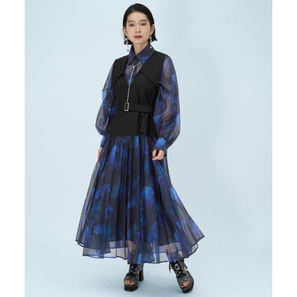 ZOZO問い合わせ番号:106137399ショップ:HARE，ハレブランド:HARE，ハレ商品名:アートガラプリーツジレワンピース(HARE)カテゴリ:ワンピース/ドレス>ワンピースブランド品番:666429素材:本体：ポリエステル8...