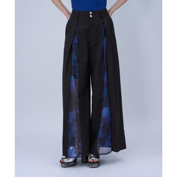 ZOZO問い合わせ番号:106137706ショップ:HARE，ハレブランド:HARE，ハレ商品名:センターガラスリットワイドパンツ(HARE)カテゴリ:パンツ>スラックスブランド品番:666424素材:本体：ポリエステル81%  レー...