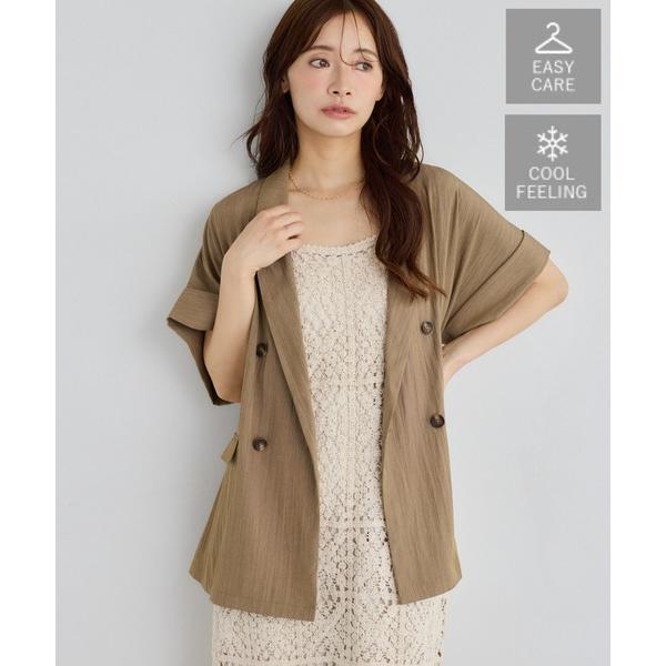 『タイムセール実施中』ZOZO問い合わせ番号:106137820ショップ:mysty woman，ミスティ ウーマンブランド:mysty woman，ミスティウーマン商品名:【イージーケア/接触冷感】夏に快適な機能性 ＜セットアップ対応＞ ...
