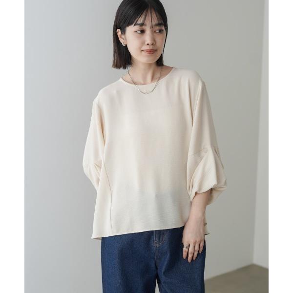 『タイムセール実施中』ZOZO問い合わせ番号:106138636ショップ:Bou Jeloud，ブージュルードブランド:Bou Jeloud，ブージュルード商品名:【接触冷感／UVカット】麻ライクタックスリーブブラウスカテゴリ:トップス&g...