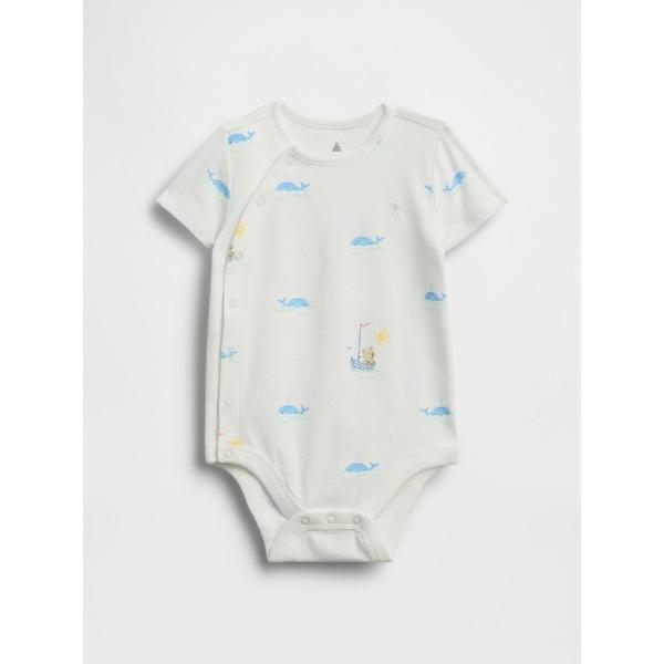 『タイムセール実施中』※このアイテムは返品・交換対象外商品です。ZOZO問い合わせ番号:106138971ショップ:GAP，ギャップブランド:GAP，ギャップ商品名:プリントボディスーツ (ベビー)カテゴリ:ママ＆ベビー>ロンパースブ...