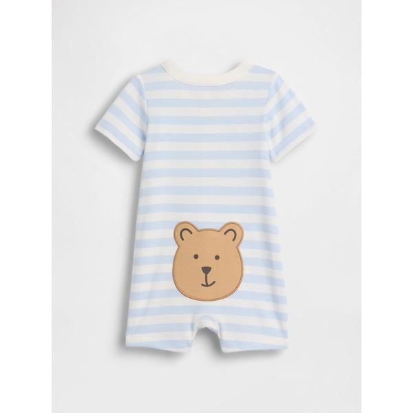 『タイムセール実施中』※このアイテムは返品・交換対象外商品です。ZOZO問い合わせ番号:106138975ショップ:GAP，ギャップブランド:GAP，ギャップ商品名:ブラナンベア カバーオール (ベビー)カテゴリ:ママ＆ベビー>ロンパ...