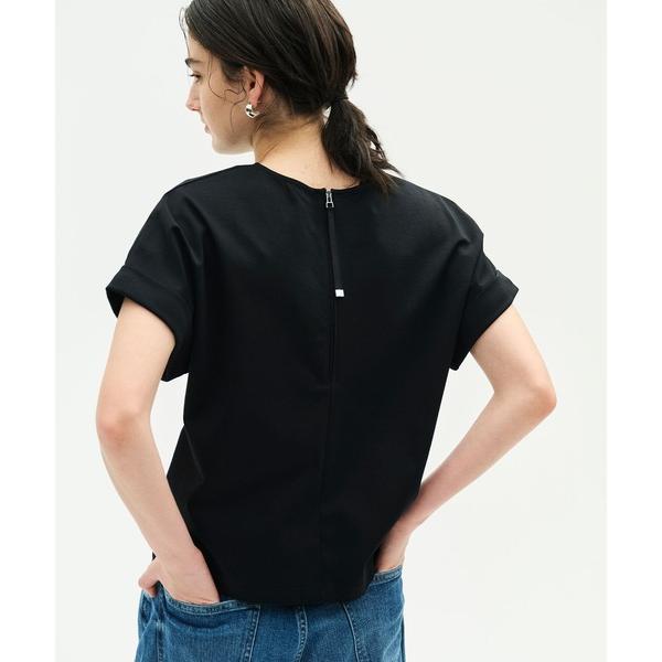 ZOZO問い合わせ番号:106139417ショップ:N.O.R.C，ノークブランド:N.O.R.C，ノーク商品名:バックジップTシャツ【CLEAN MOTION】カテゴリ:トップス>Tシャツ/カットソーブランド品番:6862104素材...