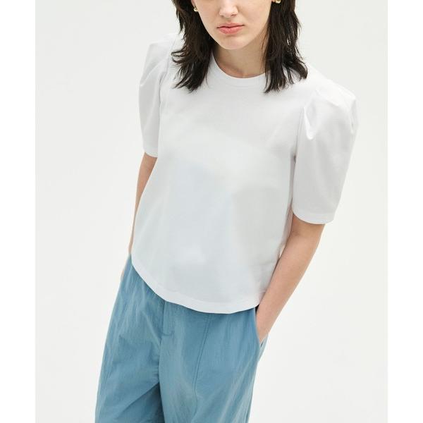 ZOZO問い合わせ番号:106139418ショップ:N.O.R.C，ノークブランド:N.O.R.C，ノーク商品名:タックハーフスリーブトップス【CLEAN MOTION】カテゴリ:トップス>Tシャツ/カットソーブランド品番:68621...