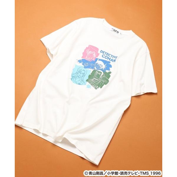 ZOZO問い合わせ番号:106140409ショップ:FUNALIVE，ファンアライブブランド:FUNALIVE，ファンアライブ商品名:名探偵コナン プリント 天竺半袖Tシャツカテゴリ:トップス>Tシャツ/カットソーブランド品番:CBT...