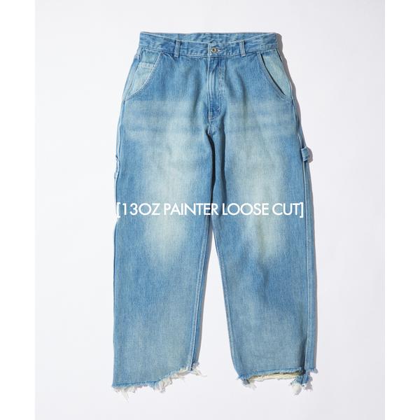 ZOZO問い合わせ番号:106141681ショップ:JOURNAL STANDARD，ジャーナルスタンダードブランド:JOURNAL STANDARD，ジャーナルスタンダード商品名:13オンス ペインター ルーズ カット パンツカテゴリ:パ...