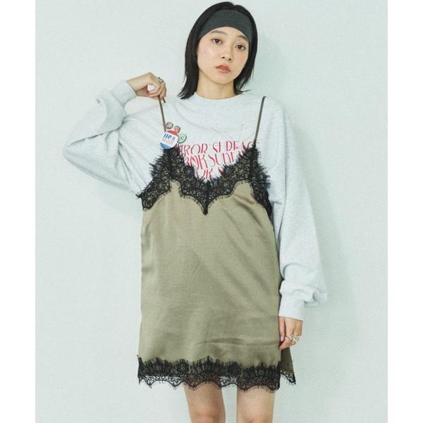 参考価格：6，930円発売時期：2025年03月コンディション：B（目立つ使用感なし）使用感が少ない、または気にならないアイテム全体的：汚れ参考商品名：≪WEB限定≫【新色追加】LINGERIE CAMISOLE ONEPIECE/ランジェ...