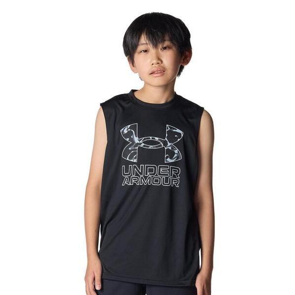 『セール実施中』ZOZO問い合わせ番号:106177147ショップ:UNDER ARMOUR，アンダーアーマーブランド:UNDER ARMOUR，アンダーアーマー商品名:UAテック ハイブリッド プリント タンク（トレーニング/キッズ）カテ...