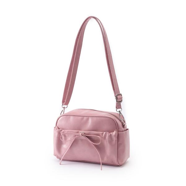 ZOZO問い合わせ番号:106177259ショップ:petit main，プティマインブランド:minimal，ミニマル商品名:リボンショルダーバッグカテゴリ:バッグ>バックパック/リュックブランド品番:4361442素材:表地：合成...