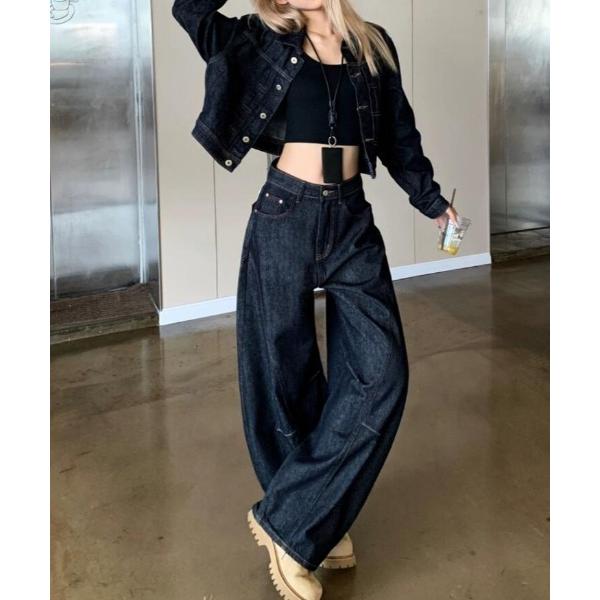 『タイムセール実施中』ZOZO問い合わせ番号:106177733ショップ:Ulysses，ユリシスブランド:semplice，センプリチェ商品名:クロップド デニムジャケット ワイドパンツ セットアップカテゴリ:ジャケット/アウター>...