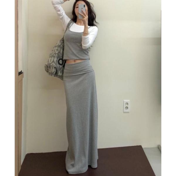 『タイムセール実施中』ZOZO問い合わせ番号:106177766ショップ:Doula Doula，ドゥーラドゥーラブランド:semplice，センプリチェ商品名:キャミソール ロングスカート セットアップカテゴリ:ジャケット/アウター&gt...