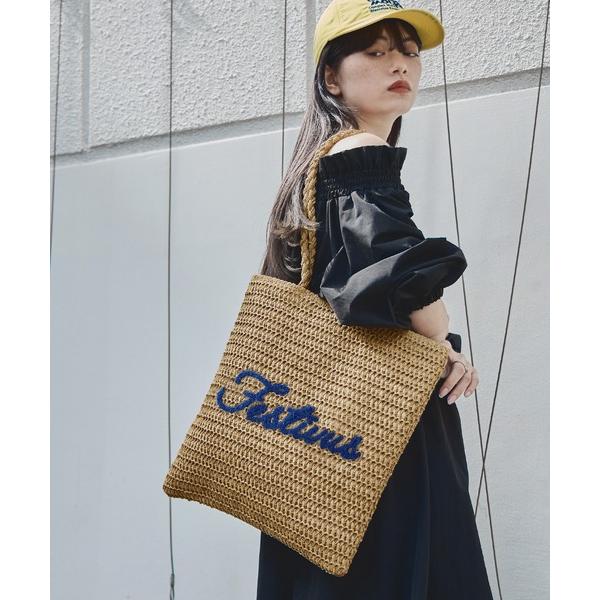 ZOZO問い合わせ番号:106177980ショップ:bflat，ビーフラットブランド:etoll.，エトル商品名:サガラ刺繍ペーパートートバッグカテゴリ:バッグ>かごバッグブランド品番:et0240009000素材:分類外繊維(ペーパ...