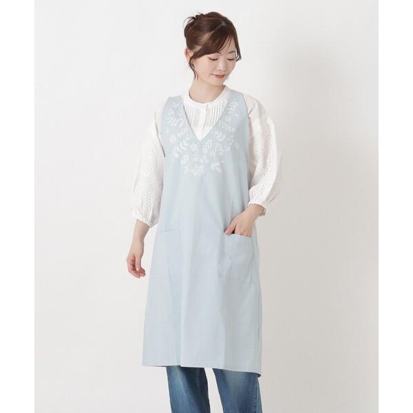 ZOZO問い合わせ番号:106178124ショップ:WORLD ONLINE STORE SELECT，ワールドオンラインストアセレクトブランド:one'sterrace，ワンズテラス商品名:フラワーボタニカル エプロンカテゴリ:食器/キッ...