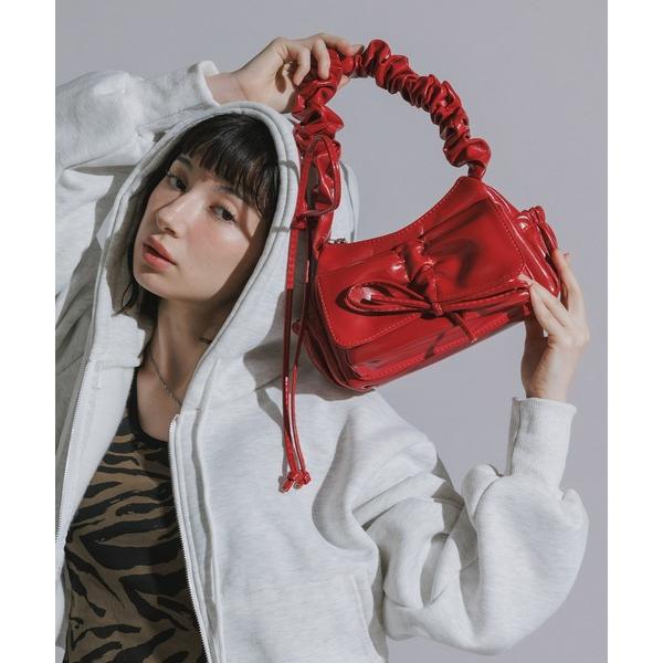 参考価格：4，400円発売時期：2024年11月コンディション：B（目立つ使用感なし）使用感が少ない、または気にならないアイテム全体的：汚れ参考商品名：Ribbon Design Shoulder Bag / リボンデザイン ギャザーミニバ...