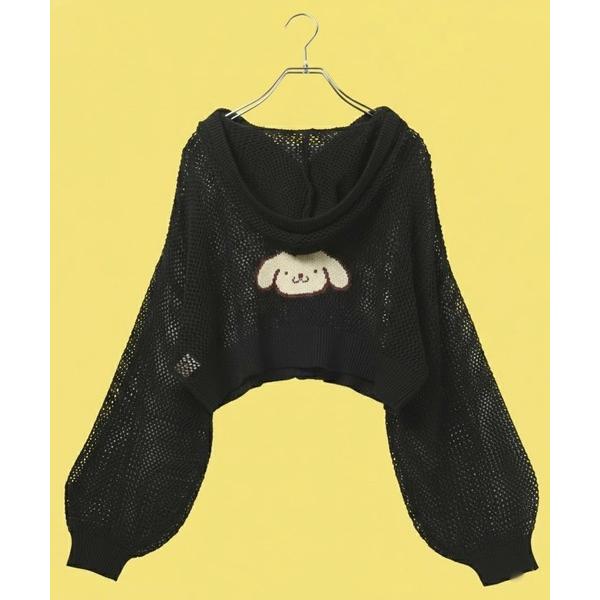 ZOZO問い合わせ番号:106213360ショップ:repipi armario，レピピアルマリオブランド:repipi armario，レピピ アルマリオ，10C REPIPI，ジューシーレピピ商品名:【ポムポムプリン】メッシュニットフー...