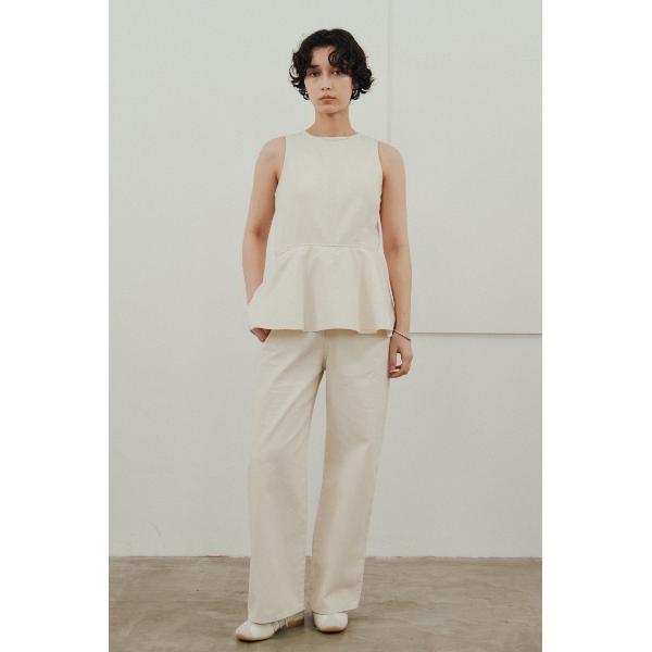 ZOZO問い合わせ番号:106213637ショップ:STYLEMIXER，スタイルミキサーブランド:STYLEMIXER，スタイルミキサー商品名:ペプラムデニムオールインワンカテゴリ:オールインワン・サロペット>つなぎ/オールインワン...