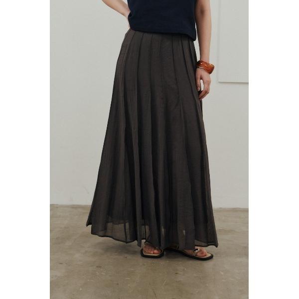 ZOZO問い合わせ番号:106213644ショップ:STYLEMIXER，スタイルミキサーブランド:STYLEMIXER，スタイルミキサー商品名:ピンタックシアースカートカテゴリ:スカート>スカートブランド品番:500JSM31-38...