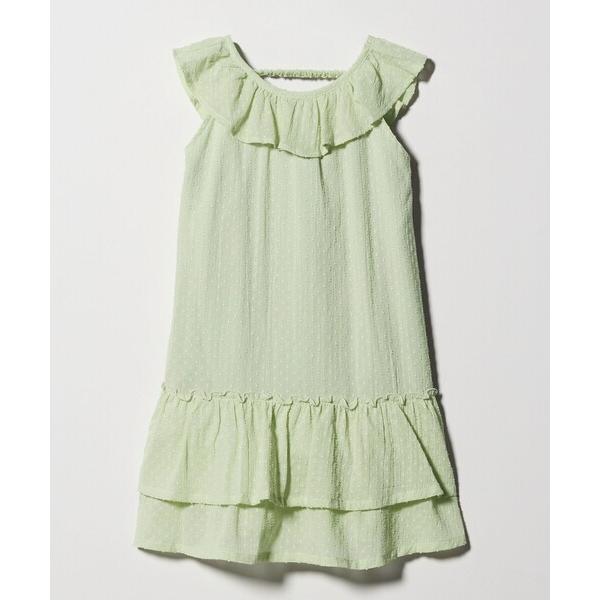 ZOZO問い合わせ番号:106248821ショップ:green label relaxing，グリーンレーベル リラクシングブランド:green label relaxing，グリーンレーベルリラクシング商品名:ドットフリルワンピース / ...