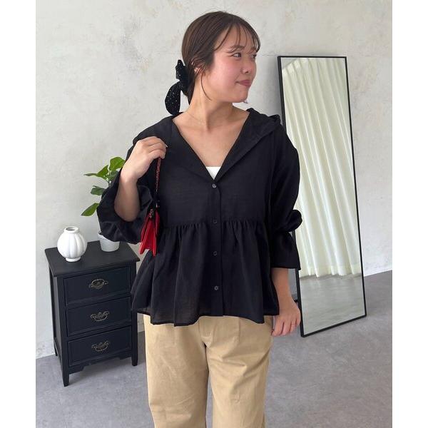 『タイムセール実施中』ZOZO問い合わせ番号:106248954ショップ:prose verse，プロズヴェールブランド:prose verse，プロズヴェール商品名:【SAPON】フードメタルチャームシアーパーカーシャツカテゴリ:トップス...