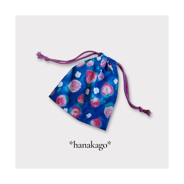 ZOZO問い合わせ番号:106249127ショップ:TONE，トーンブランド:tone，トーン商品名:【hanakago】巾着袋　給食袋　コップ入れ　ストロベリー(SU)カテゴリ:財布/小物>ポーチブランド品番:hanakago-21...