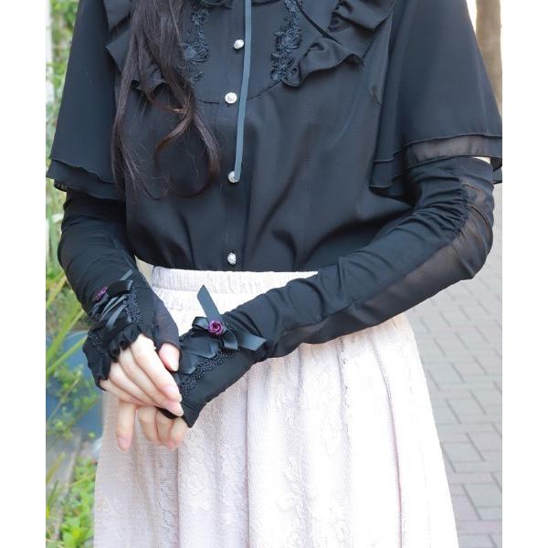 ZOZO問い合わせ番号:106249321ショップ:axes femme，アクシーズファムブランド:axes femme，アクシーズファム商品名:レースアップＵＶロング手袋カテゴリ:ファッション雑貨>手袋ブランド品番:JR634X10...