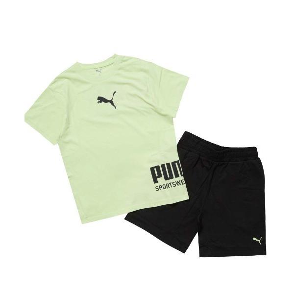 ZOZO問い合わせ番号:106250401ショップ:アルペンZOZOTOWN店，アルペンゾゾタウンテンブランド:PUMA，プーマ商品名:プーマ PUMA PUMA SPORT Tシャツ AND ショートPT セット Bカテゴリ:トップス&g...