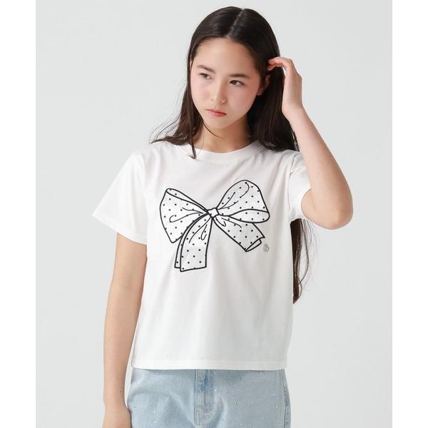 ZOZO問い合わせ番号:106250772ショップ:repipi armario，レピピアルマリオブランド:repipi armario，レピピ アルマリオ，10C REPIPI，ジューシーレピピ商品名:BIGリボンTシャツカテゴリ:トップ...