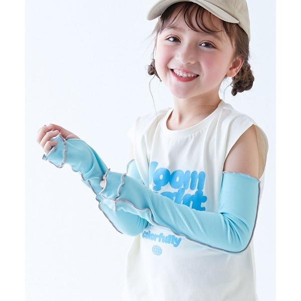 ZOZO問い合わせ番号:106250922ショップ:devirock，デビロックブランド:devirock，デビロック商品名:【着けるとひんやり】接触冷感 UVカット メロウリブ アームカバーカテゴリ:アウトドア/スポーツ>アウトドア...