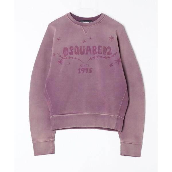 ZOZO問い合わせ番号:106251658ショップ:Dsquared2，ディースクエアードブランド:DSQUARED2，ディースクエアード商品名:Field Fit Crewneck Sun Faded Dyed Brushed Cotto...