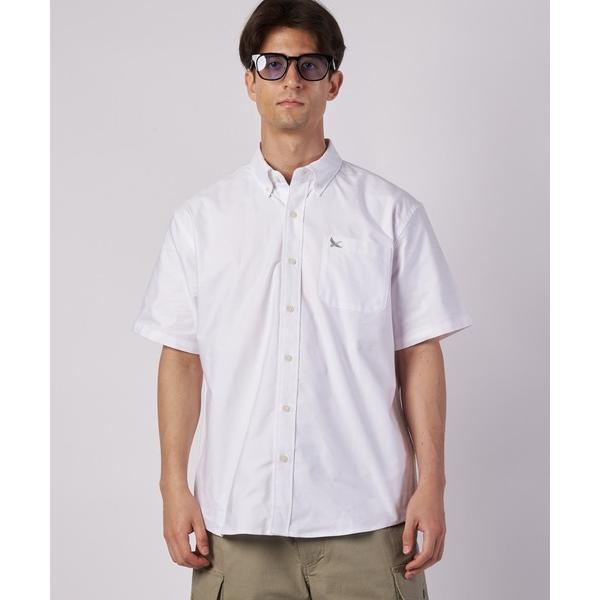 ZOZO問い合わせ番号:106252091ショップ:Eddie Bauer，エディーバウアーブランド:Eddie Bauer，エディーバウアー商品名:オックスフォード 半袖 ボタンダウンシャツカテゴリ:トップス>シャツ/ブラウスブラン...