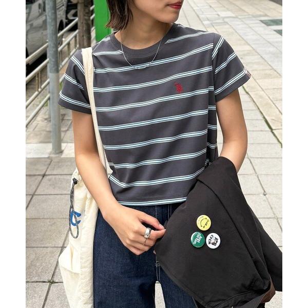 ZOZO問い合わせ番号:106252118ショップ:CPCM，シーピーシーエムブランド:U.S. POLO ASSN.，ユーエスポロアッスン，CPCM，シーピーシーエム商品名:【U.S. POLO ASSN.】クロップドTカテゴリ:トップス...