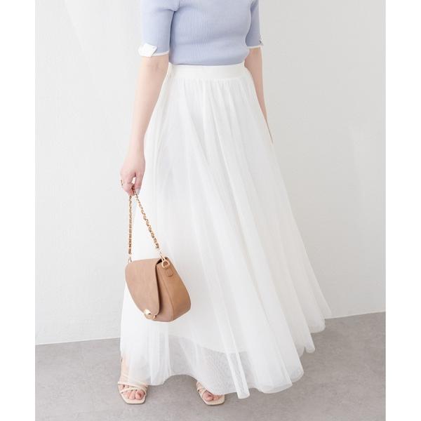 ZOZO問い合わせ番号:106252210ショップ:natural couture，ナチュラルクチュールブランド:natural couture，ナチュラルクチュール商品名:エアリーチュールスカートカテゴリ:スカート>スカートブランド...