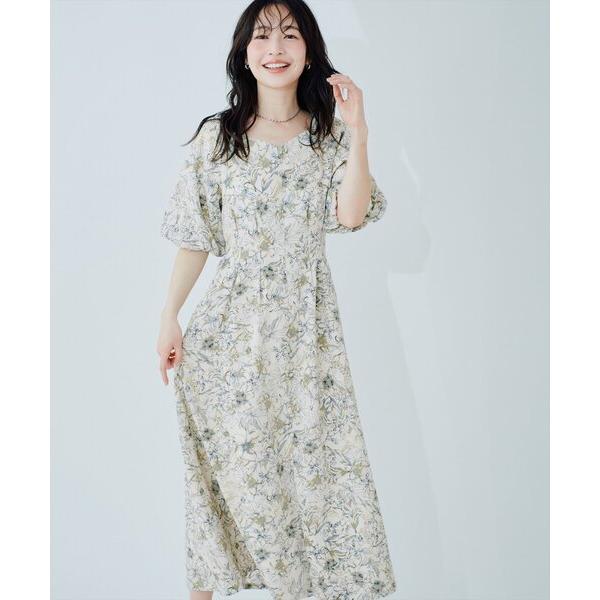 ZOZO問い合わせ番号:106252220ショップ:natural couture，ナチュラルクチュールブランド:natural couture，ナチュラルクチュール商品名:バルーンスリーブガーリーワンピースカテゴリ:ワンピース/ドレス&g...