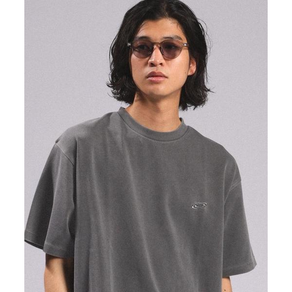 ZOZO問い合わせ番号:106252413ショップ:RAGEBLUE，レイジブルーブランド:RAGEBLUE，レイジブルー商品名:Pigment Tech One Point Stitch T-Shirt/ピグメント加工ダンボール刺繍Ｔシャ...