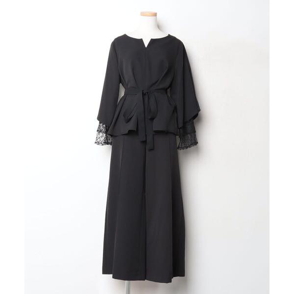 参考価格：14，300円発売時期：2021年02月コンディション：S（新品同様）タグ付きの未使用、または新品同様のアイテム付属品：ベルト・タグ参考商品名：レーススリーブトップス＆パンツスーツ2点セットアップパンツ結婚式パーティードレス 美脚...