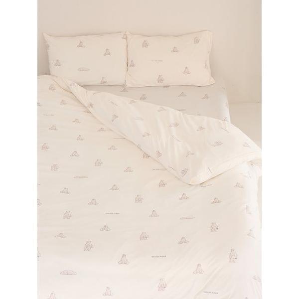 ZOZO問い合わせ番号:106287903ショップ:gelato pique，ジェラート　ピケブランド:gelato pique Sleep，ジェラートピケスリープ商品名:【IFMC.】【Sleep】総柄プリント寝具３点セット（シングル）カ...