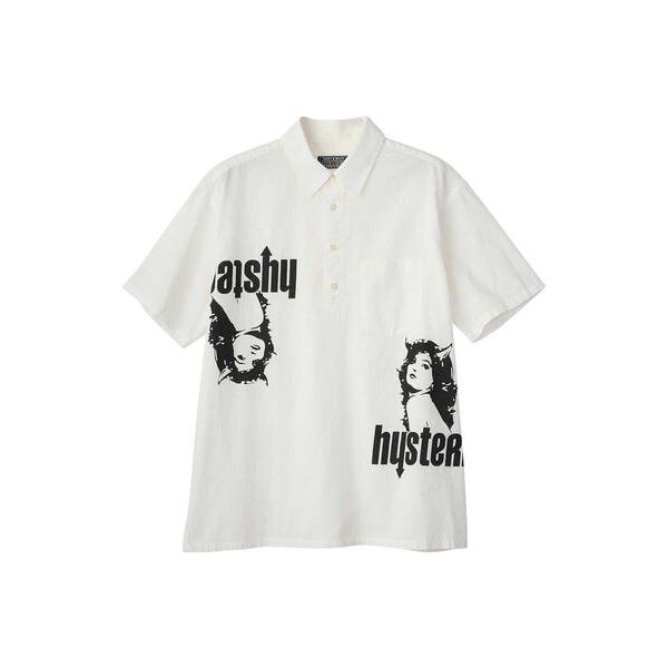 ZOZO問い合わせ番号:106289118ショップ:HYSTERIC GLAMOUR，ヒステリックグラマーブランド:HYSTERIC GLAMOUR，ヒステリックグラマー商品名:DEVIL WOMAN プルオーバーシャツカテゴリ:トップス&...