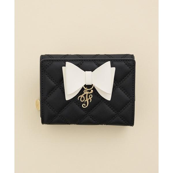 ZOZO問い合わせ番号:106289227ショップ:Maison de FLEUR，メゾン ド フルールブランド:Maison de FLEUR，メゾンドフルール商品名:Fチャームリボンウォレットカテゴリ:財布/小物>財布ブランド品番...