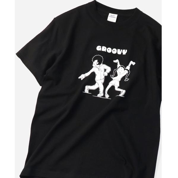ZOZO問い合わせ番号:106289272ショップ:gym master，ジムマスターブランド:gym master，ジムマスター商品名:5.6oz GROOVY TEEカテゴリ:トップス>Tシャツ/カットソーブランド品番:G7517...
